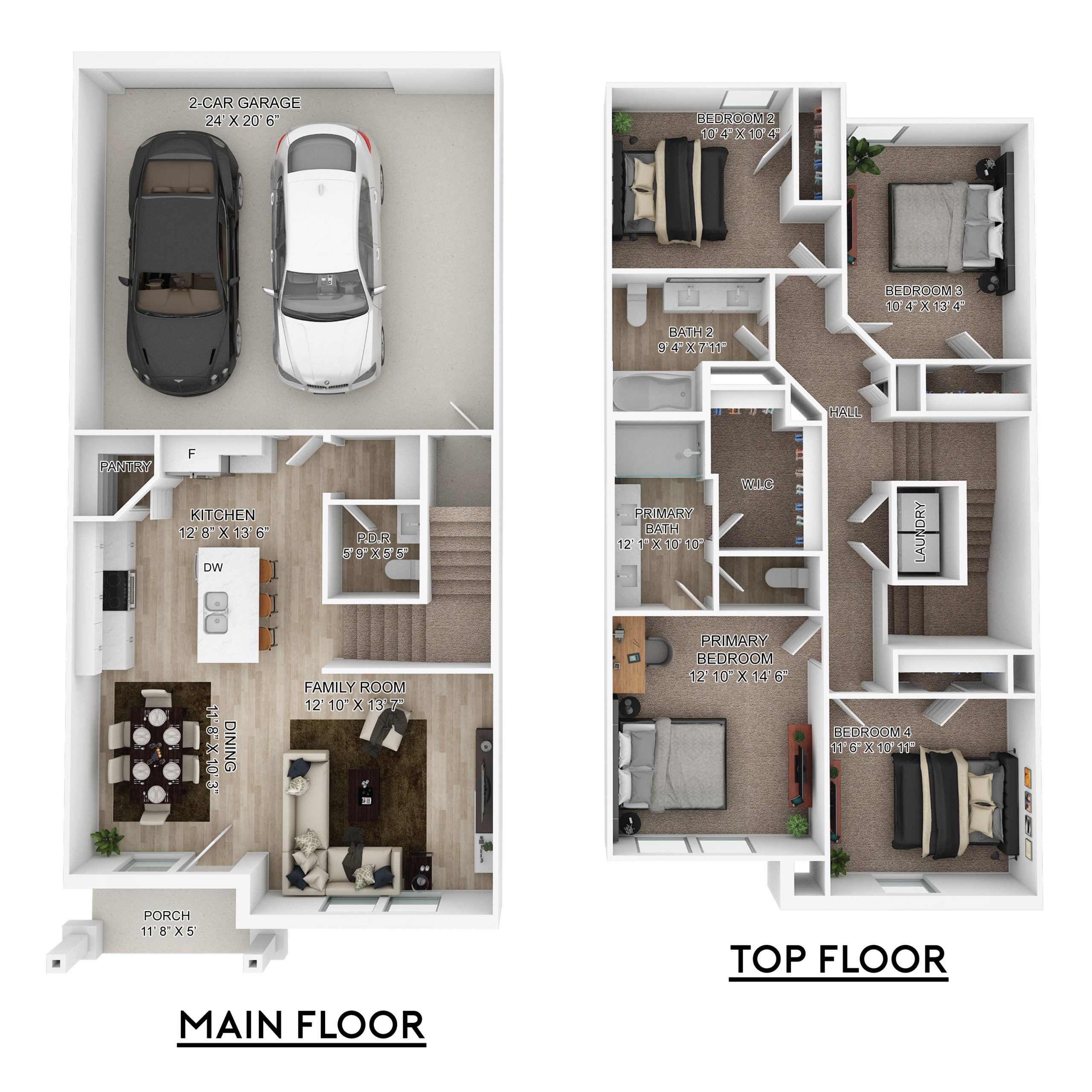 Floorplans - The Reserve at Arden Park